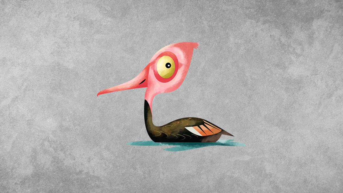 Pink Head Duck Is A Rare Species