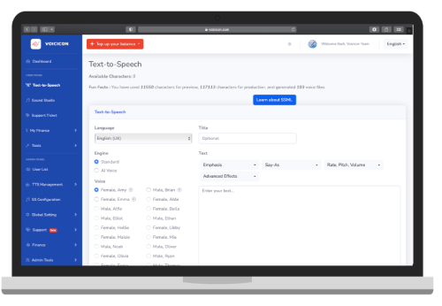 Text to Voice Conversion - RPAiX
