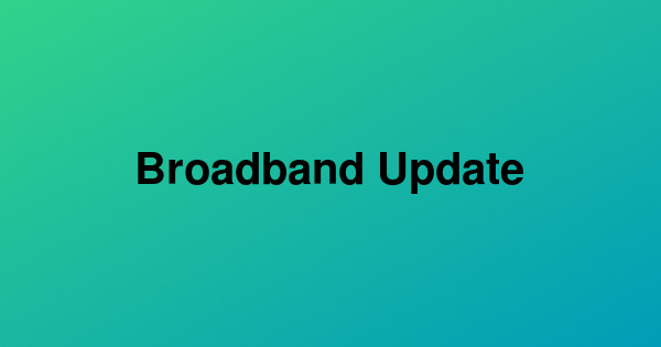 Broadband Update — Nextdoor
