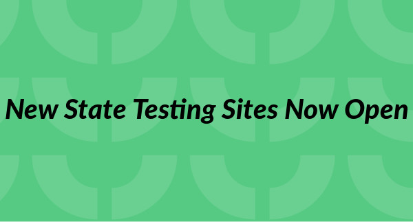 New State Testing Sites Now Open — Nextdoor