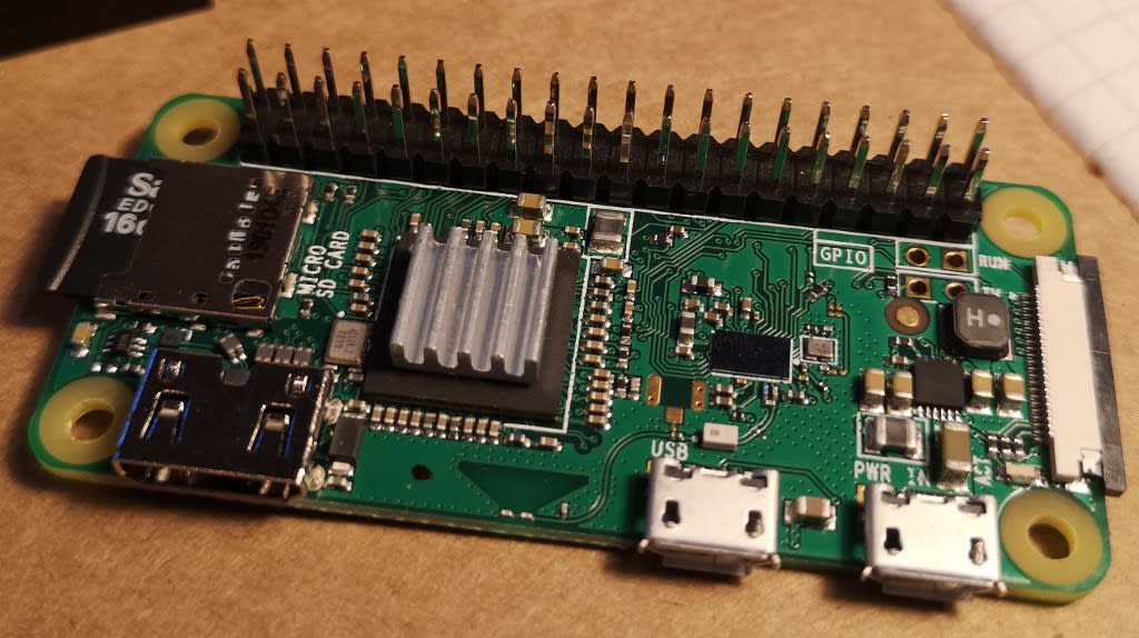 Using the CanaKit Raspberry Pi Zero W Starter Kit with a TV Hat