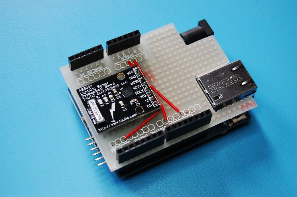 Detecting Lightning With An Arduino