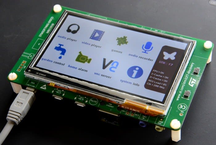 STM32F7 Discovery is feature-rich and packs a punch