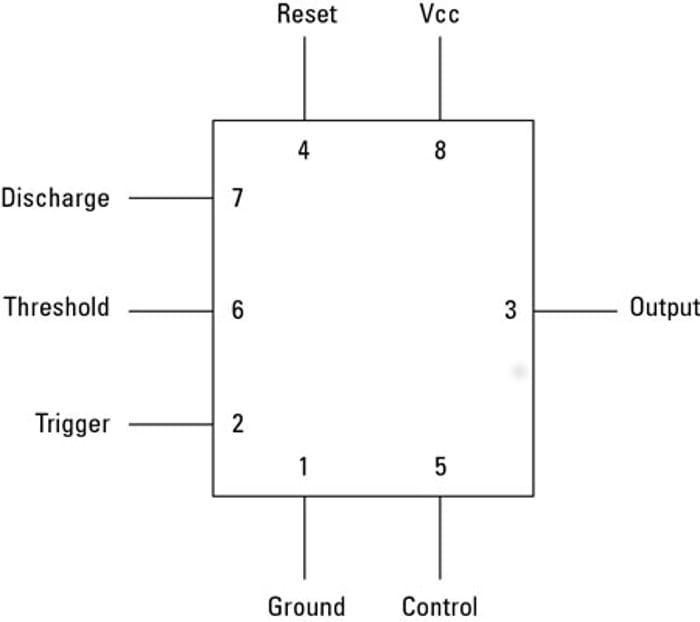 555 Timer Schematic Diagram
