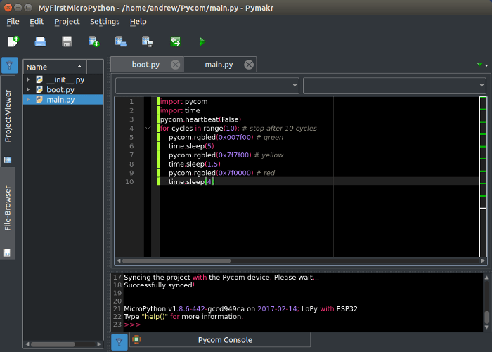 Easy LoRaWAN and more with LoPy
