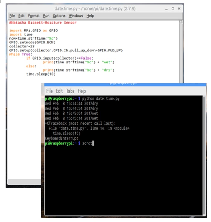 combining Python codes and capturing to CSV