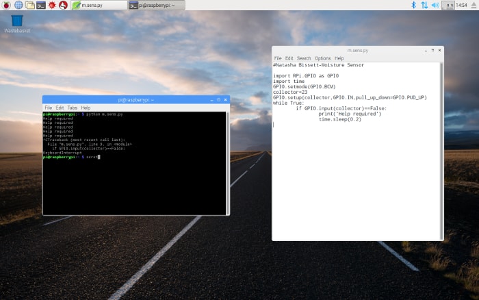 Creating a moisture sensor with Raspberry Pi