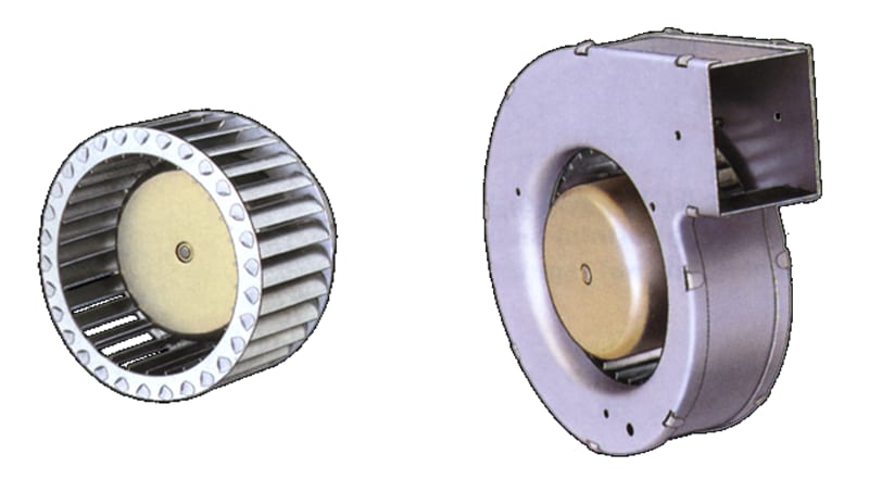 Fan Types - Why choose a forward curved centrifugal fan