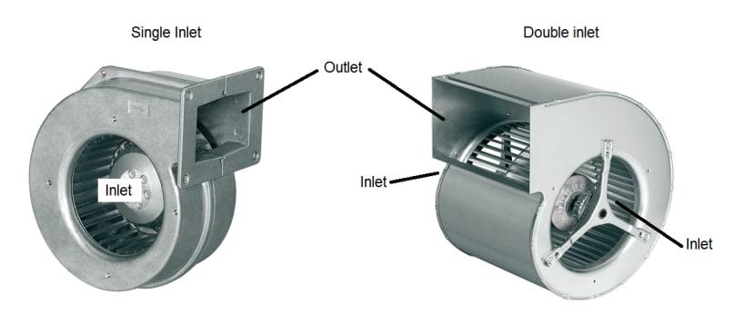 Forward Curved Centrifugal Fan | Scroll Design | DesignSpark