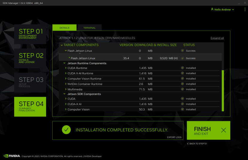 Jetson SDK Manager For NVIDIA | NVIDIA SDK Manager | DesignSpark