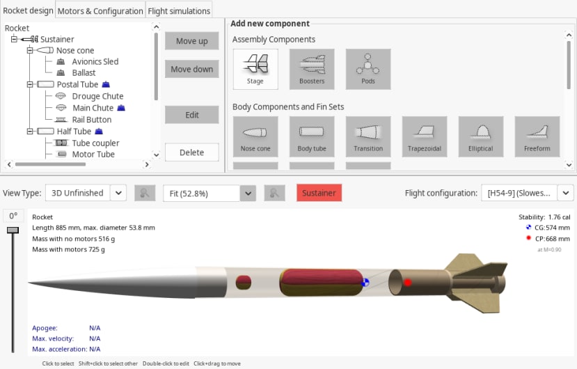 Model Rocket Design Model Rocket Design Download Free 3D Model By
