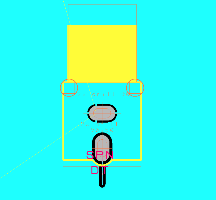 How To Create Slotted Holes In Pads Designspark Support Instructional