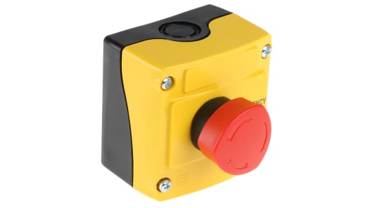 LBX10510 | BACO LBX1 Series Emergency Stop Push Button, 1NC, Surface ...