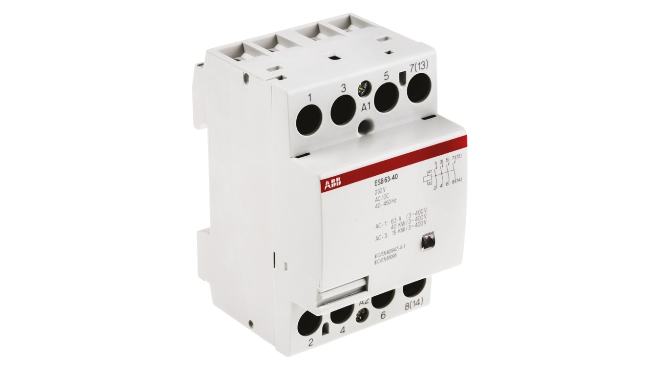 Abb 4 Pole Lighting Contactor | Shelly Lighting