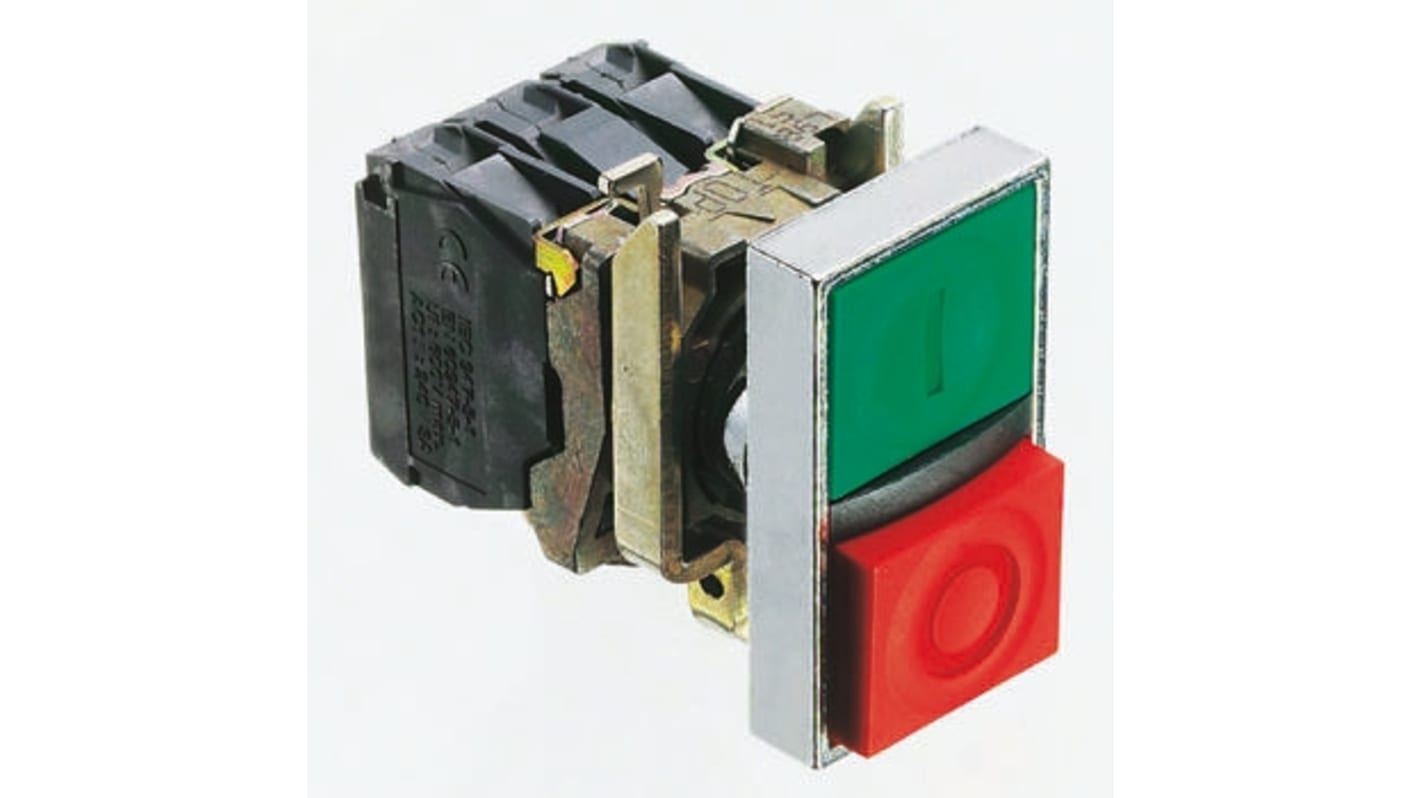 XB4BL945 | Schneider Electric XB4 Series Push Button, Panel Mount, NO ...