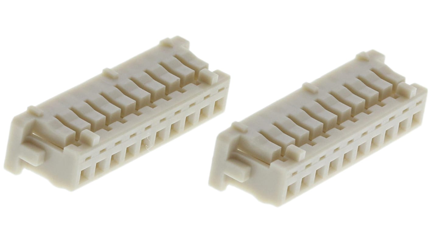 DF13-10S-1.25C | Hirose, DF13 Male Connector Housing, 1.25mm Pitch, 10 ...