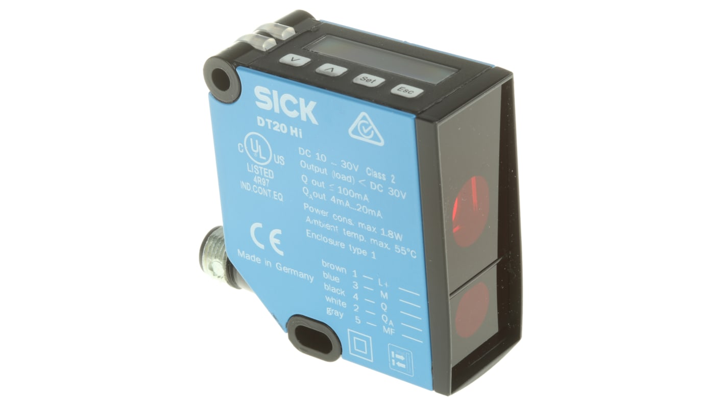 DT20-P244B | Sick Distance Distance Sensor, Block Sensor, 100 mm → 300 ...