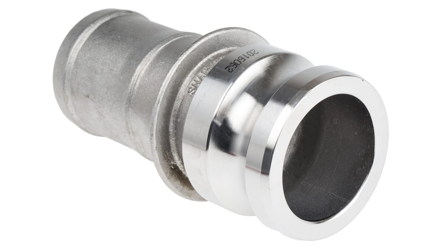 RS PRO Hose Connector, Straight Cam & Groove Coupling 2in 2in ID, 17 ...