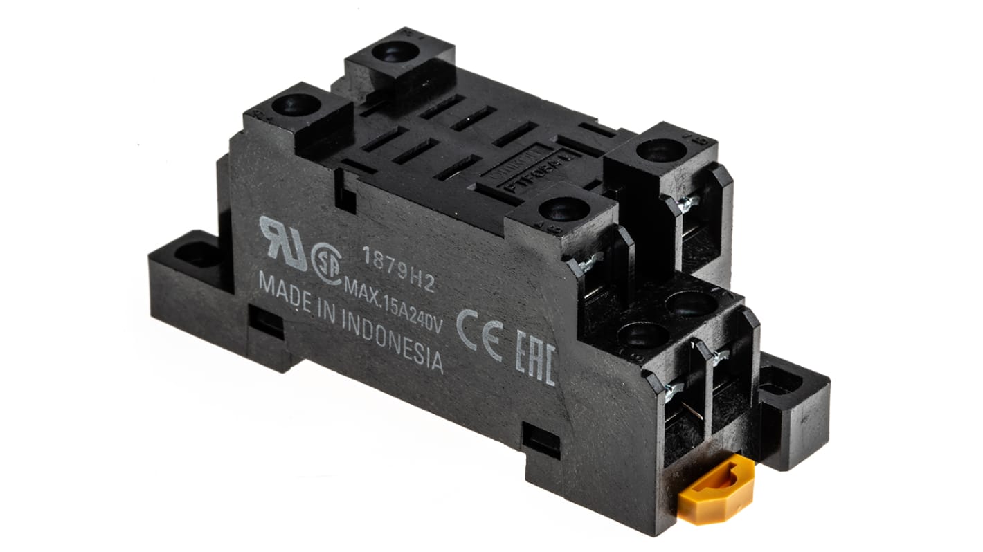 PTF08A-E | Omron Pluggable Function Module, Socket for use with LY1 ...