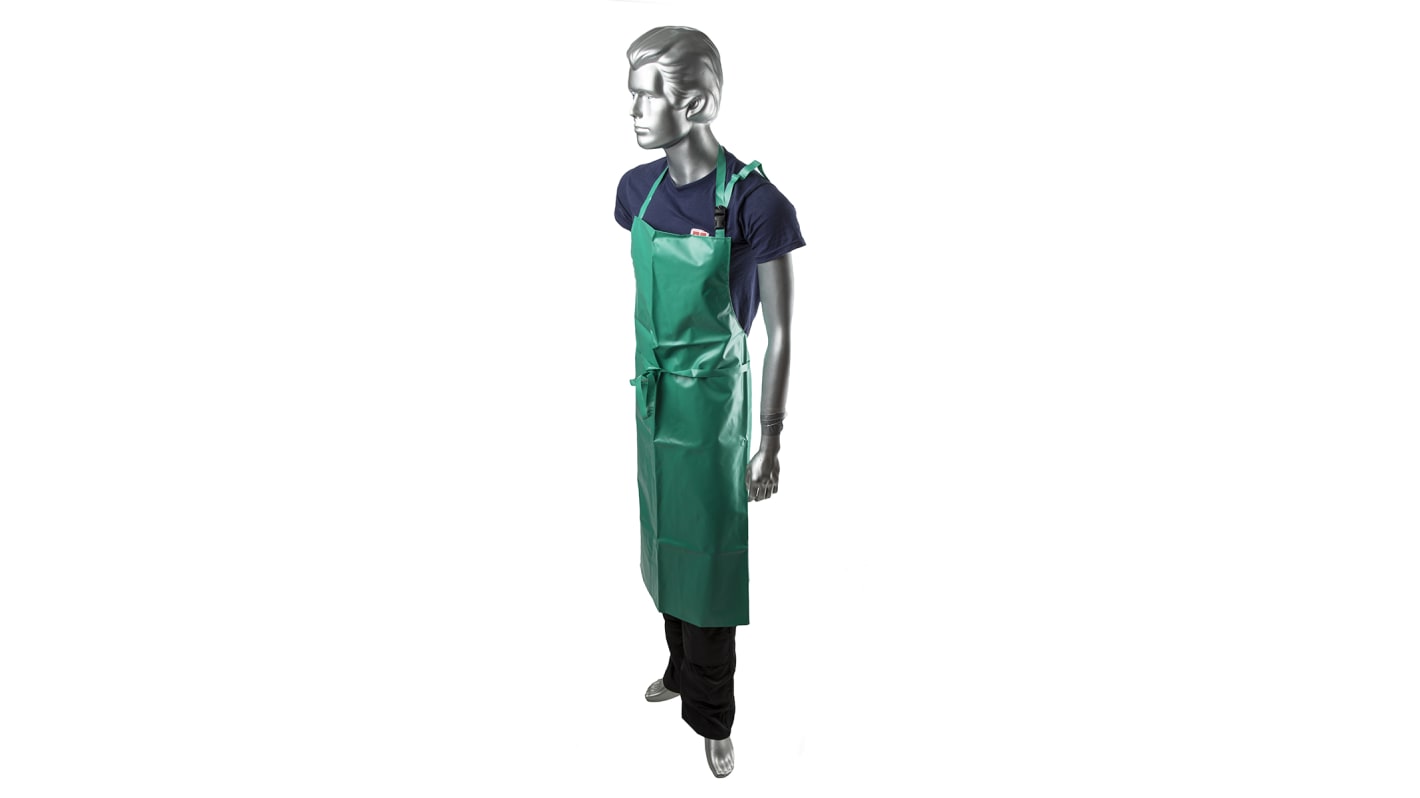 CMA 42 X 36 | Alpha Solway Chemmaster Green PVC Reusable Apron ...