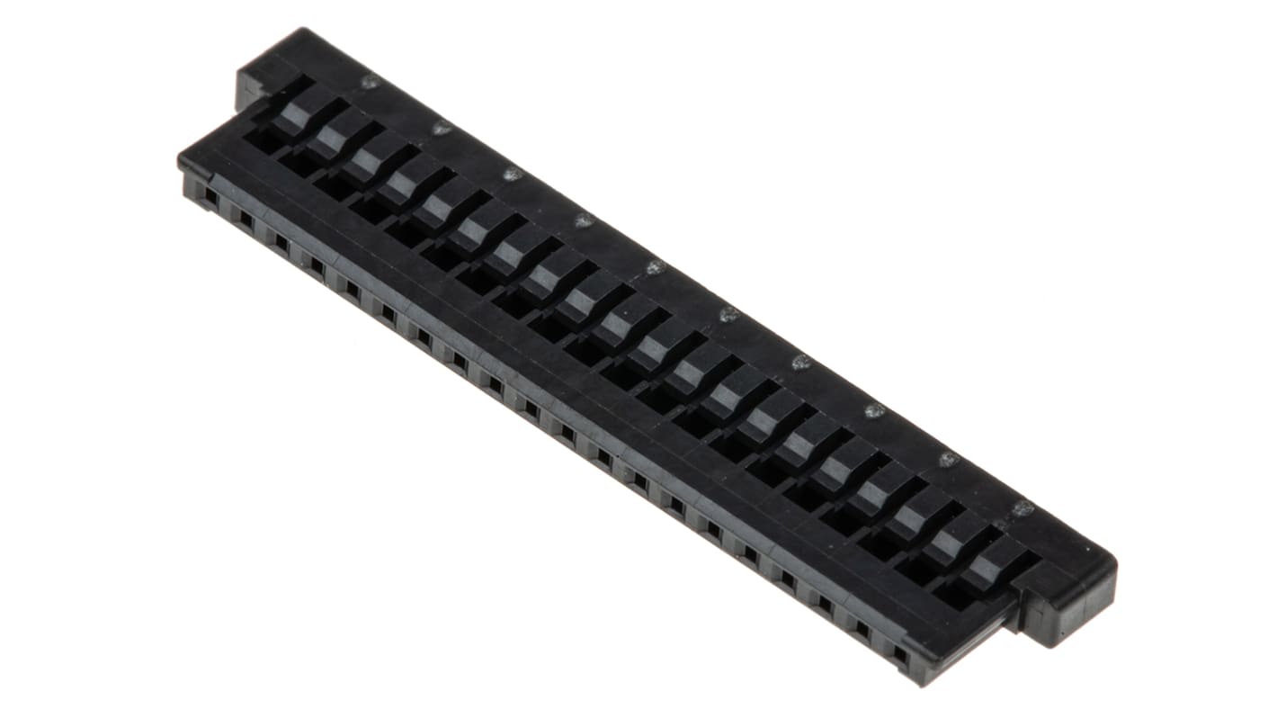 FI-S20S | JAE, FI Series 1.25mm Pitch 20 Way 1 Row Straight Cable Mount ...