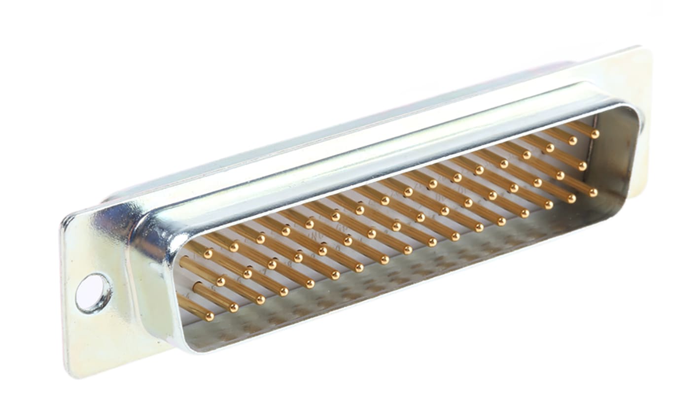 RS PRO 50 Way Panel Mount D-sub Connector Plug | RS