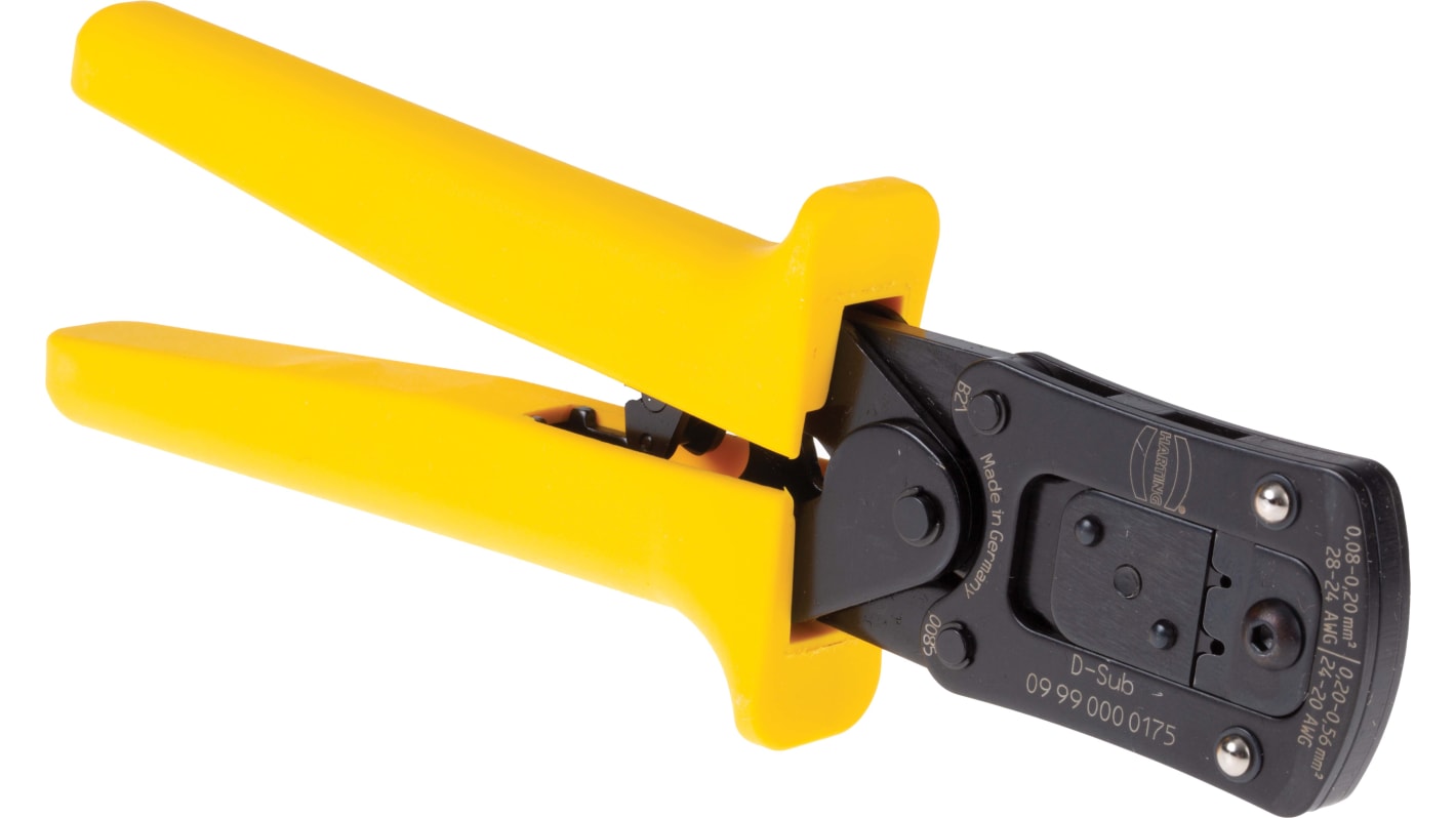 09990000175 | HARTING Hand Ratcheting Crimping Tool for D-sub | RS