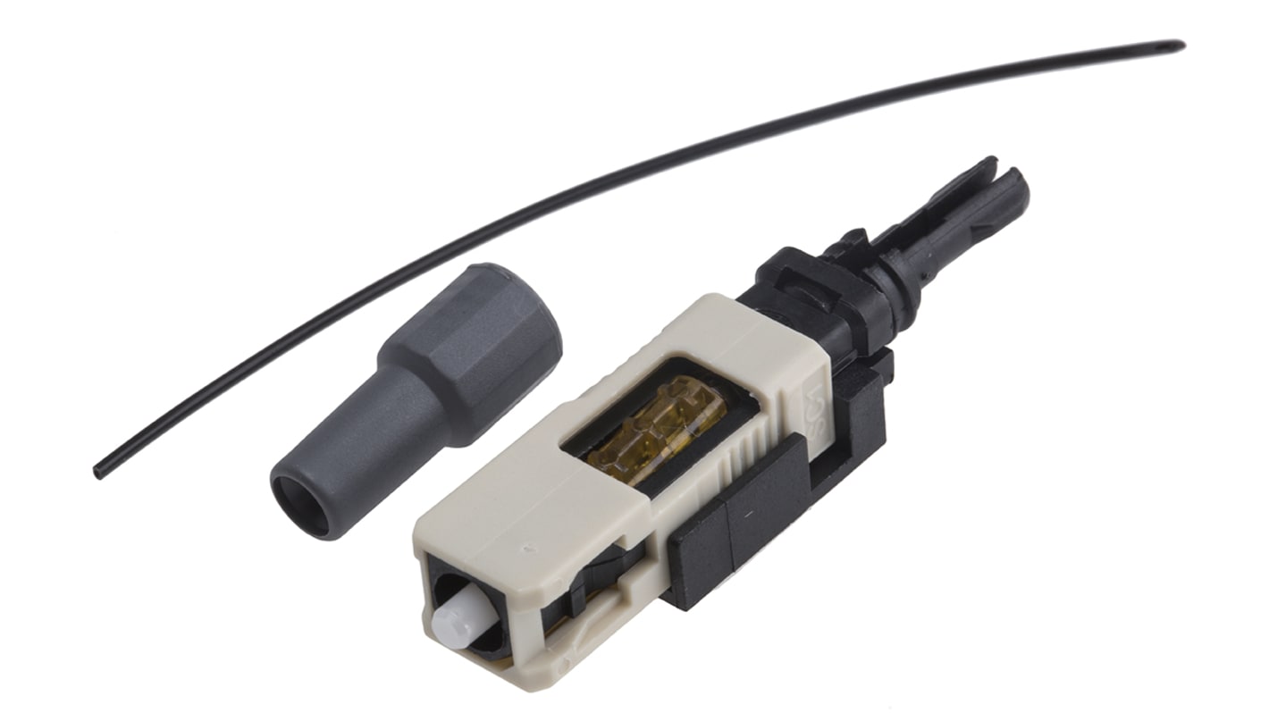 RS PRO, SC, PC Multimode Simplex Fibre Optic Connector, OM1 62.5/125μm ...