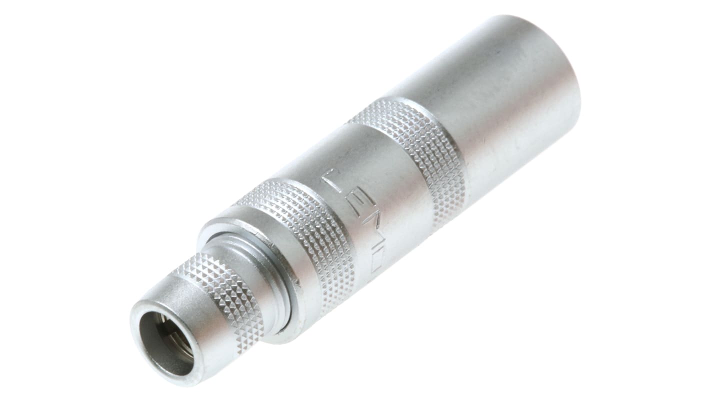 PCA.0S.304.CLLC44 | Lemo 0S Cable Mount Connector, 4 Contacts, Socket | RS