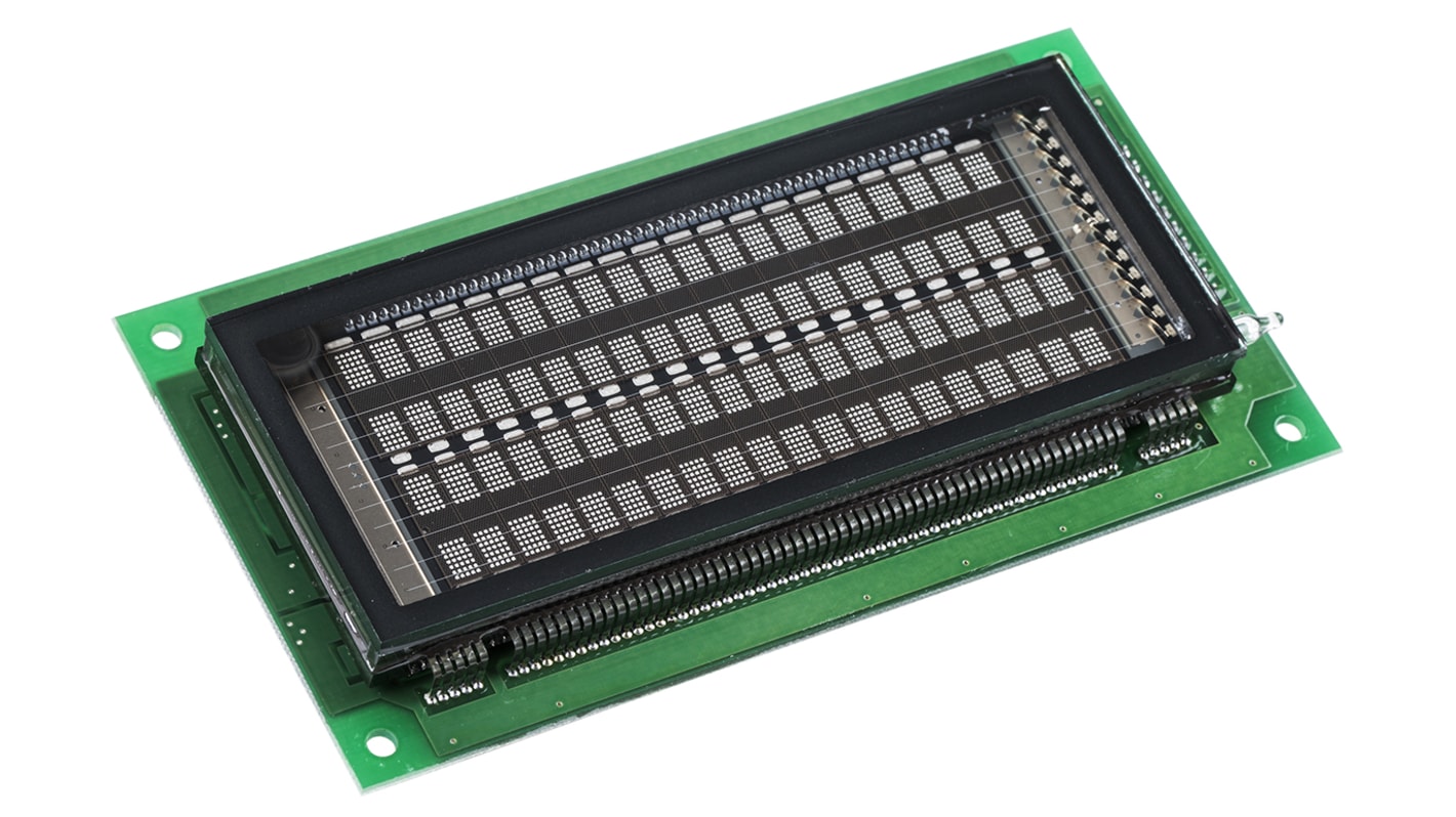 Futaba M204SD01AA VFD Display 7 x 5 4 Rows x 20 Char. ASCII Parallel ...