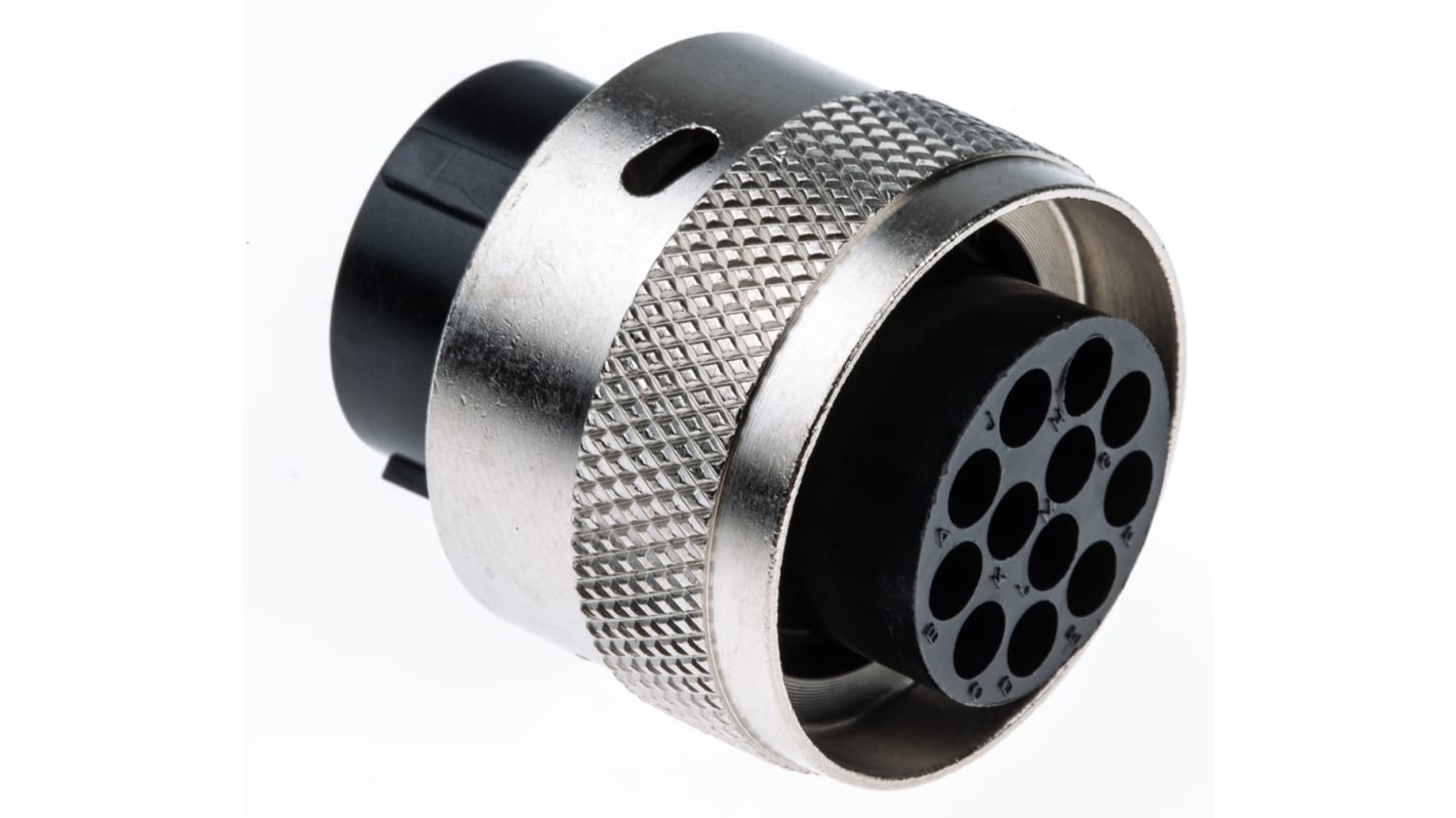 UTG61412PN | Souriau UTG Cable Mount Housing, 12 Contacts, Socket | RS