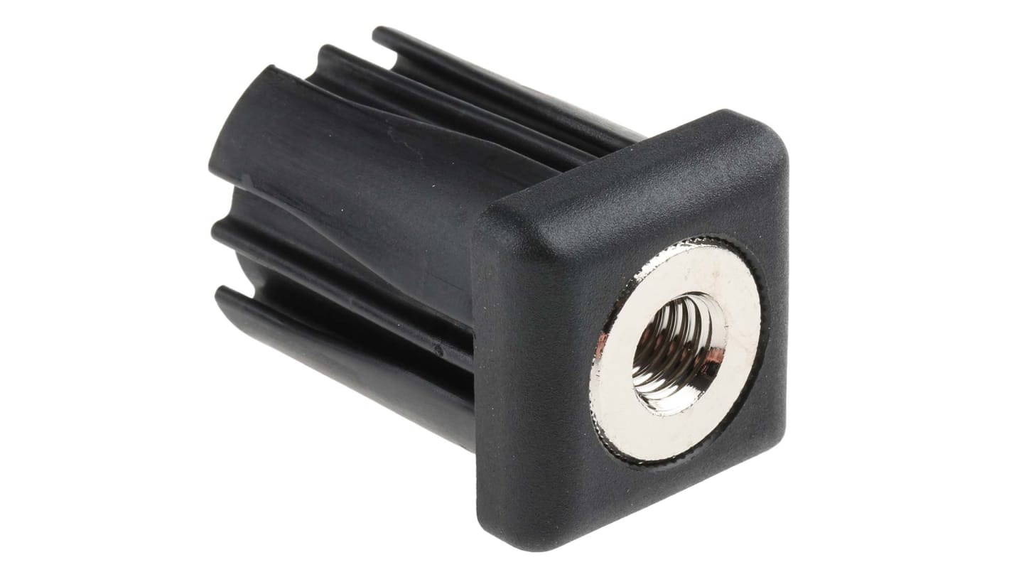 RS PRO Square Nylon Tube Insert, 500kg Static Load Capacity | RS