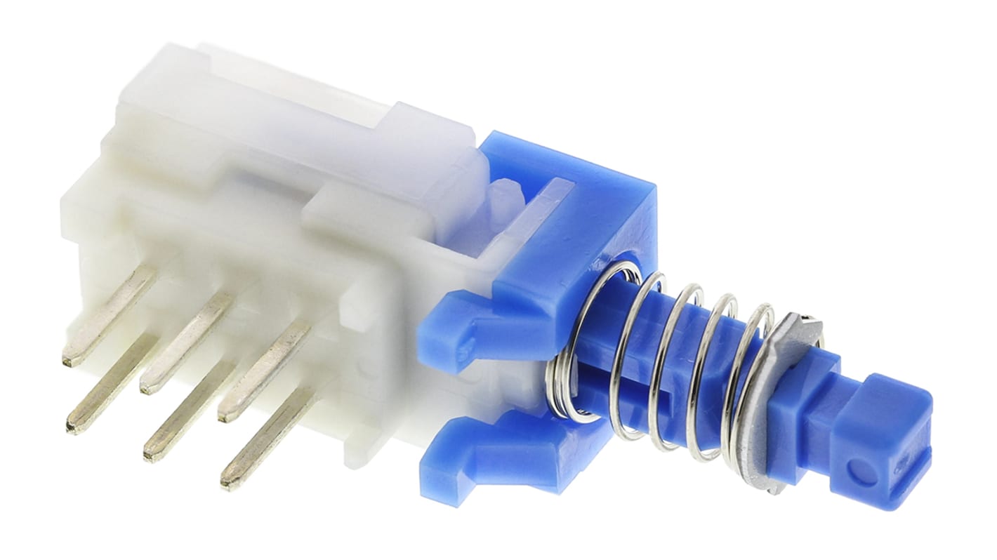 STSPUJ122 | Alps Alpine Latching Push Button Switch, PCB, DPDT, 30V dc | RS