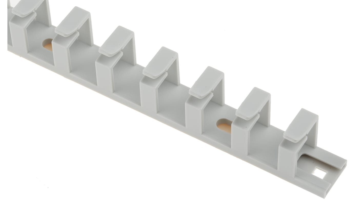 L2212/7035 | Hager Self Adhesive Grey Slotted Flexible Panel Trunking ...