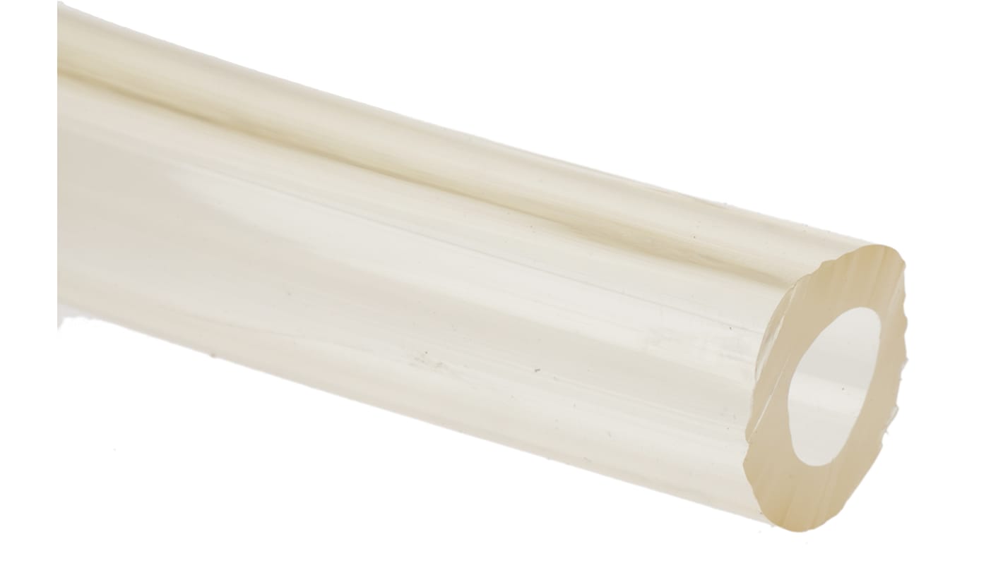 RS PRO Transparent Flexible Tubing, 8mm ID, PUR, 10 bar Max working Pressure, 25m | RS