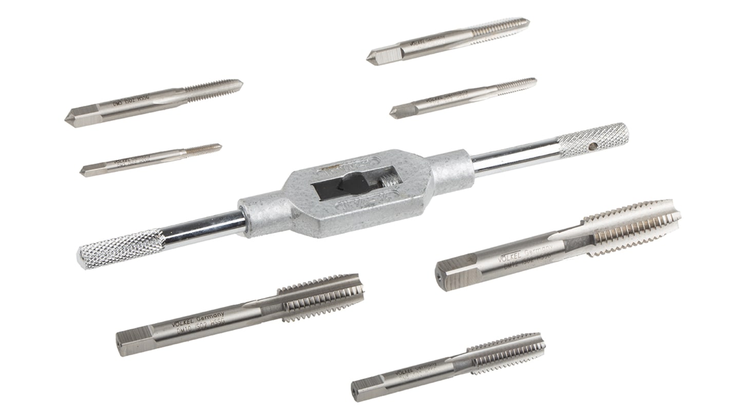 RS PRO HSS M12 Hand Tap Sets Tap Set | RS