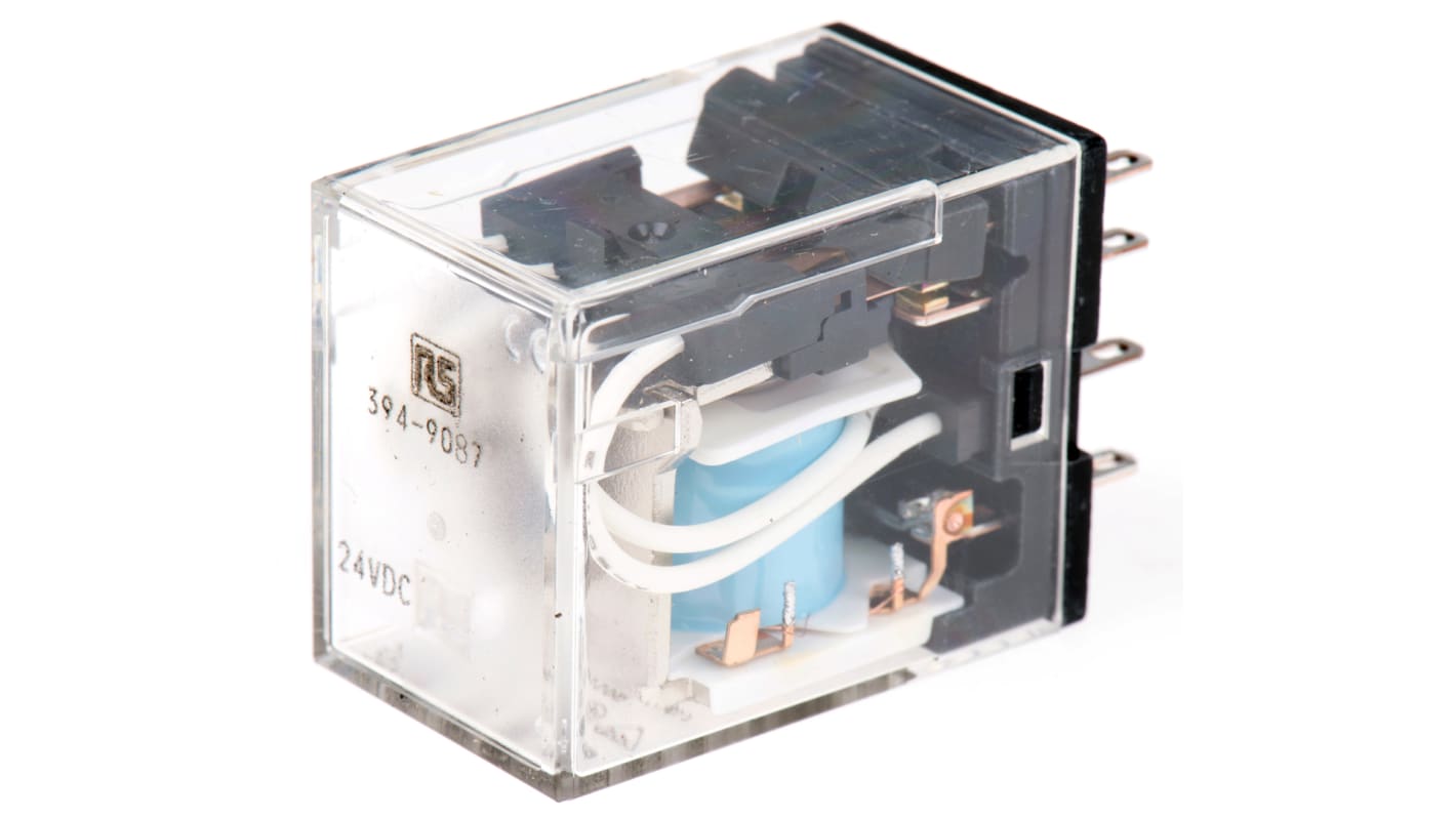 RS PRO Relais de puissance 4 RT, bobine 24V c.c. Enfichable 900mW | RS