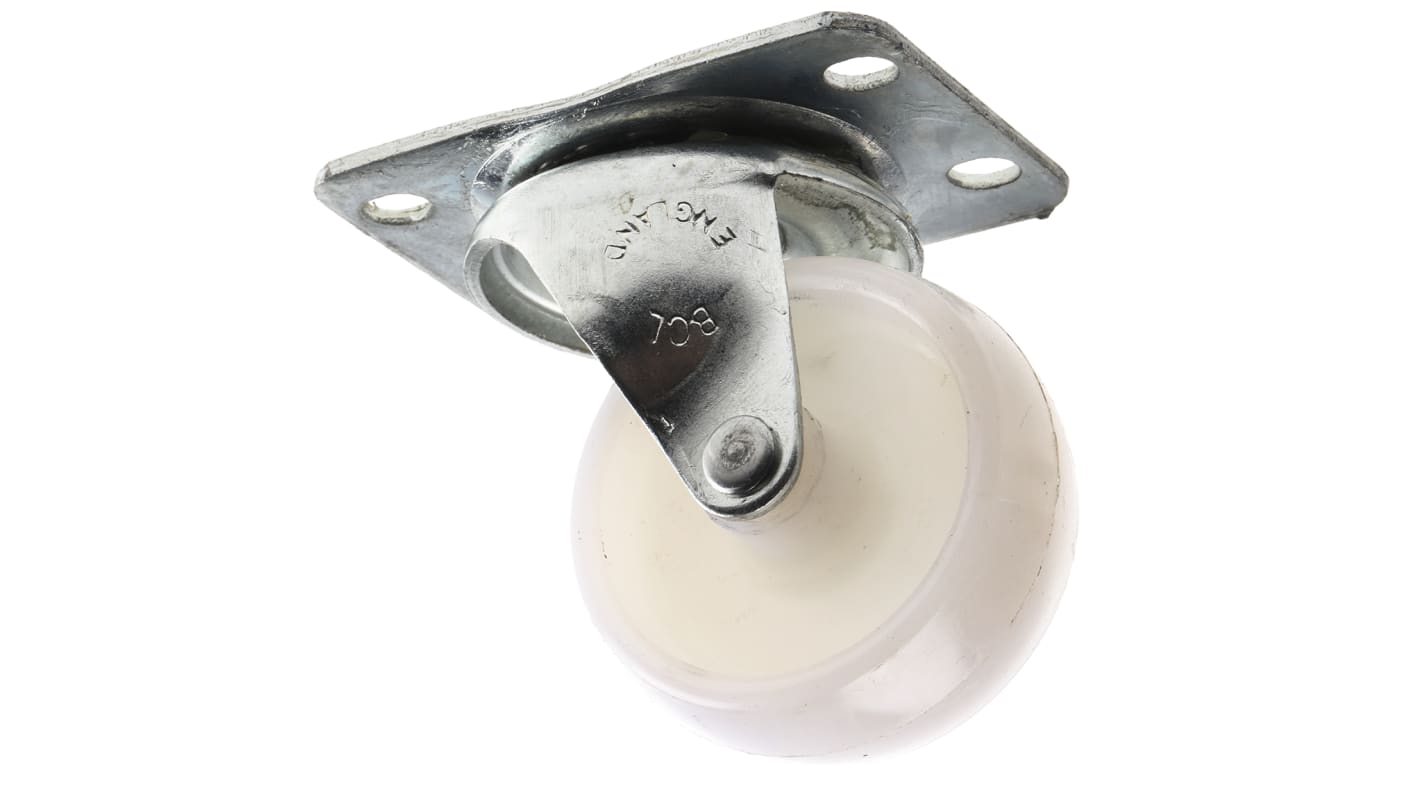 Flexello Swivel Castor Wheel, 40kg Capacity, 50mm Wheel | RS