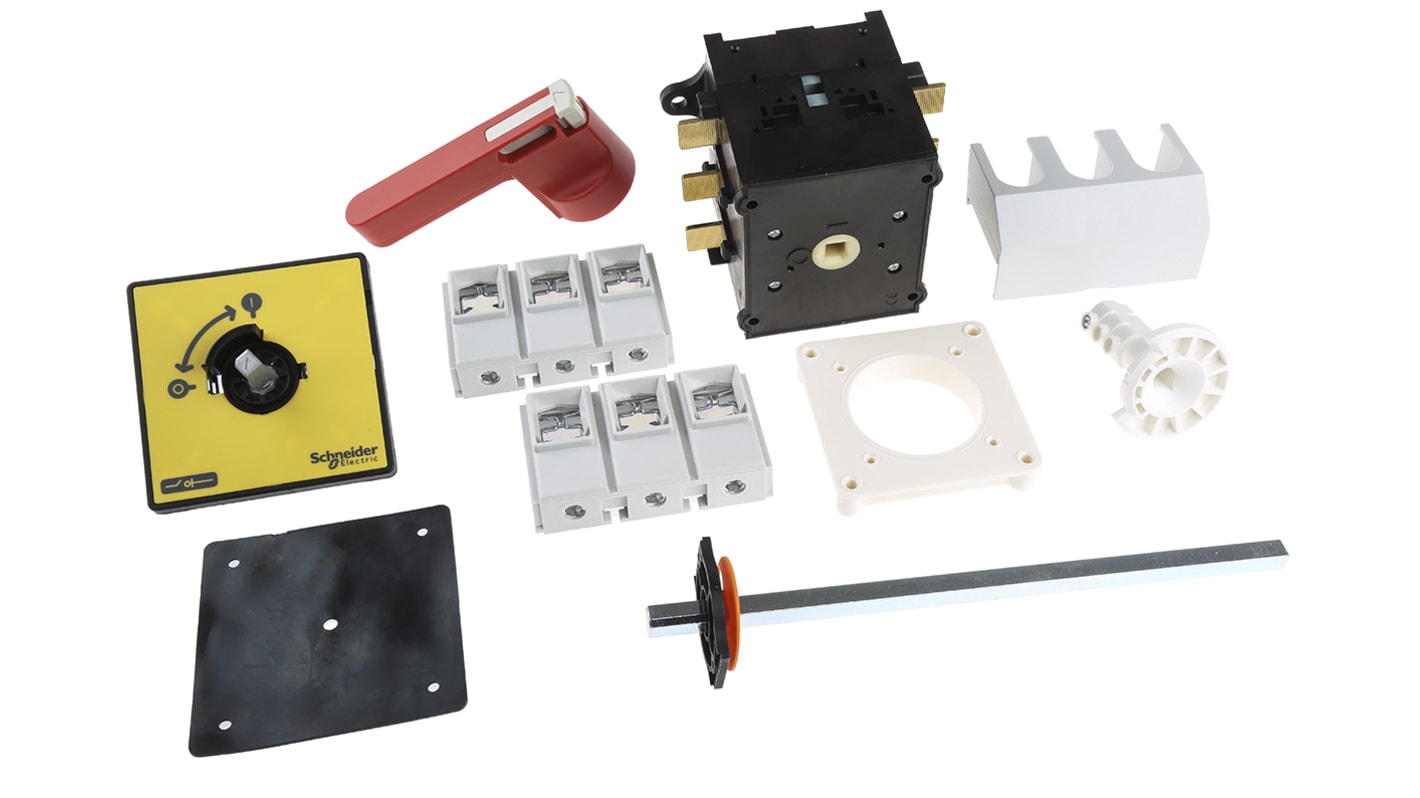 VCCF5 | Schneider Electric 3P Pole Panel Mount Isolator Switch - 125A ...