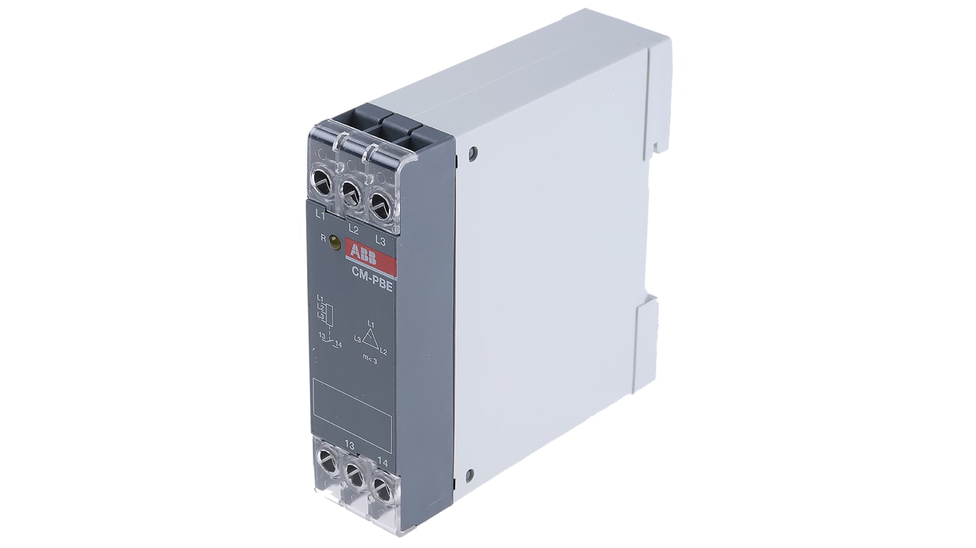 1SVR550882R9500 | ABB DIN Rail Phase Monitoring Relay, 1, 3 Phase, SPST ...