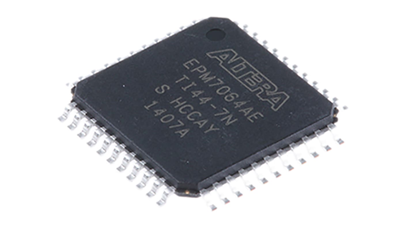 Altera EPM7064AETI44-7N, CPLD MAX 7000A EEPROM 64 Cells, 36 I/O, 4 Labs ...