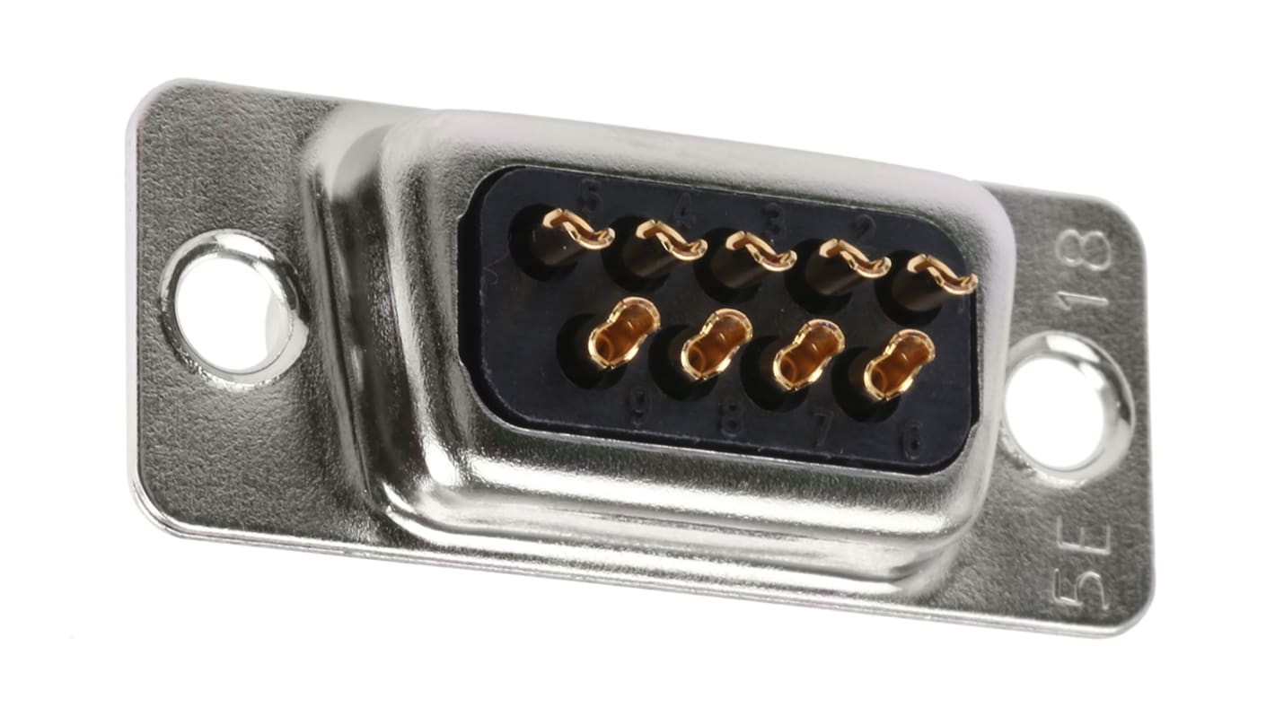 HDEB-9P(05) | Hirose HD 9 Way Cable Mount D-sub Connector Plug | RS