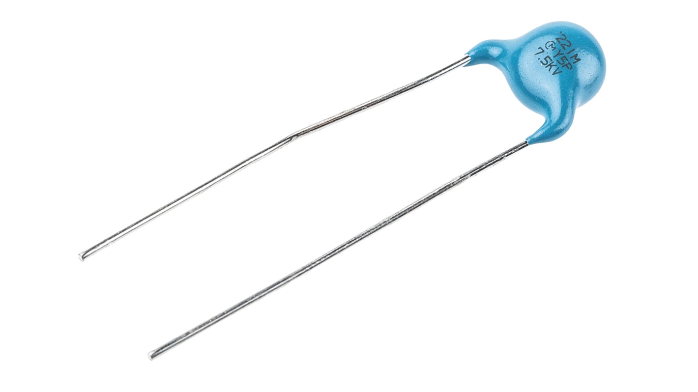 DHRB5AD221M1CB | Murata Single Layer Ceramic Capacitor SLCC 220pF 7.5kV ...