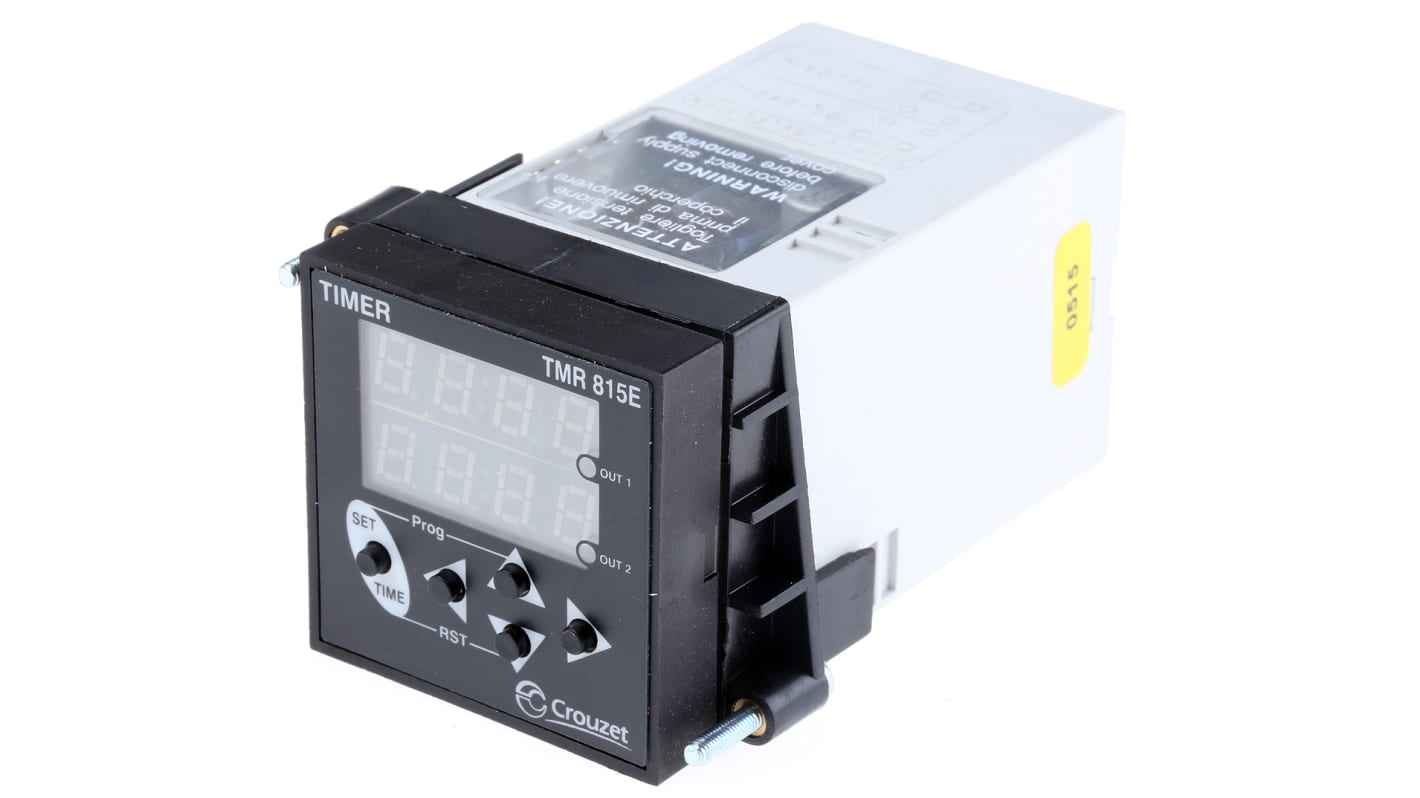 88857311 | Crouzet Panel Mount Multi Function Time Delay Relay, 100 → ...