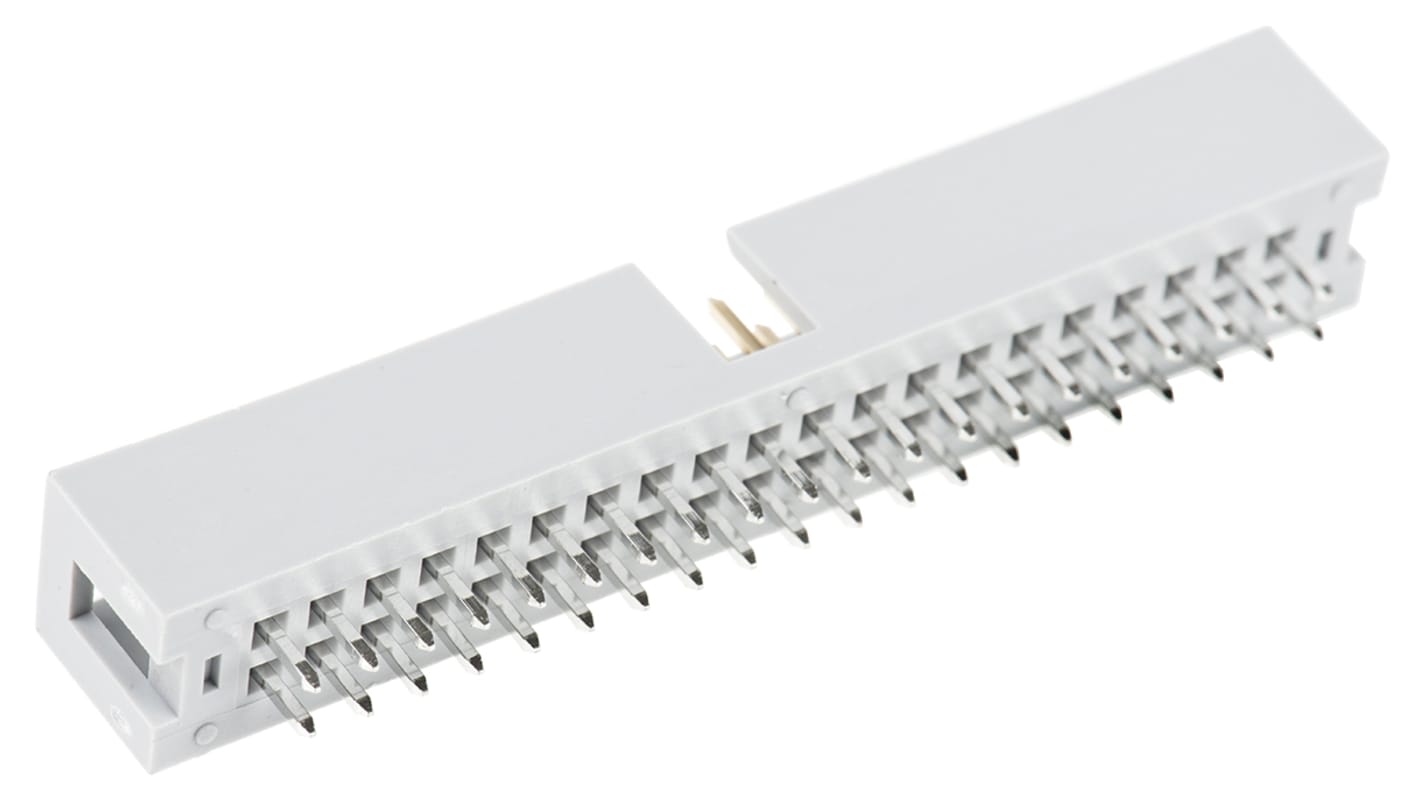 AWHW 40G-0202-T | ASSMANN WSW, AWHW, 40 Way, 2 Row, Straight PCB Header ...