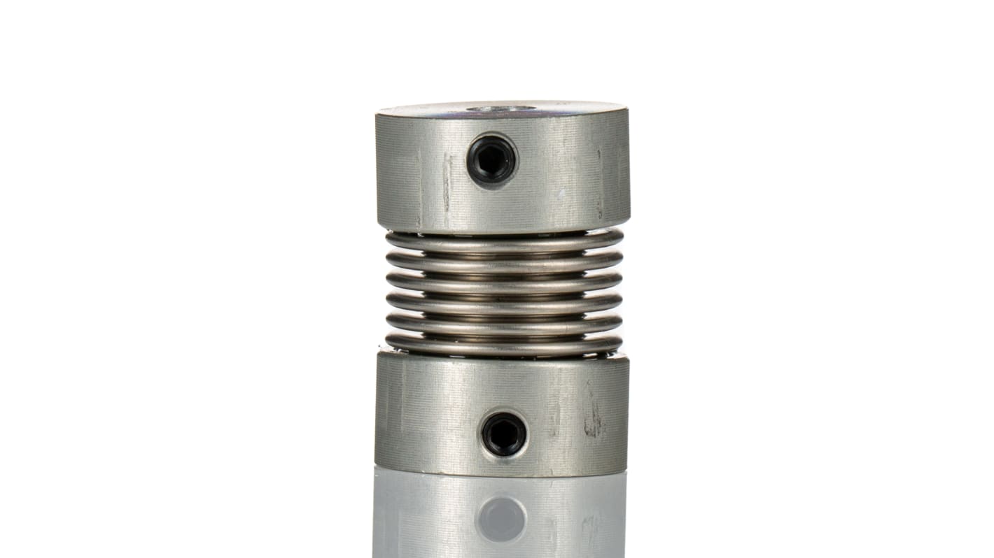 550.16.1818 | Huco Bellows Coupling, 16mm Outside Diameter, 4mm Bore ...