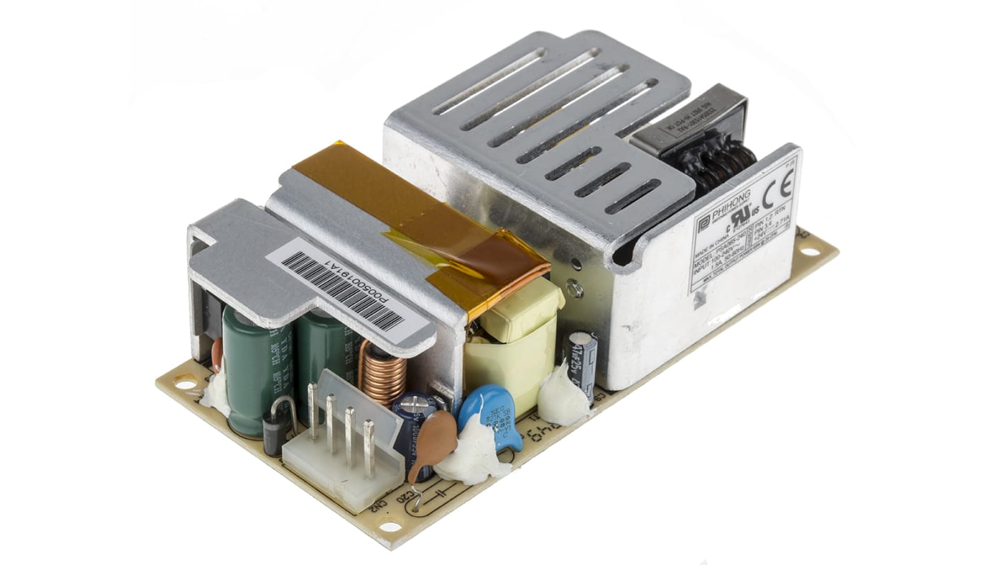 PSA065-240(RS) | Phihong Embedded Switch Mode Power Supply SMPS, 24V dc ...