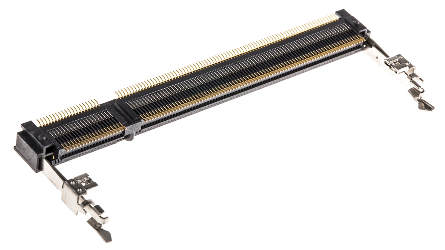 1473149-4 | TE Connectivity 0.6mm Pitch 200 Way, Right Angle SMT Mount ...