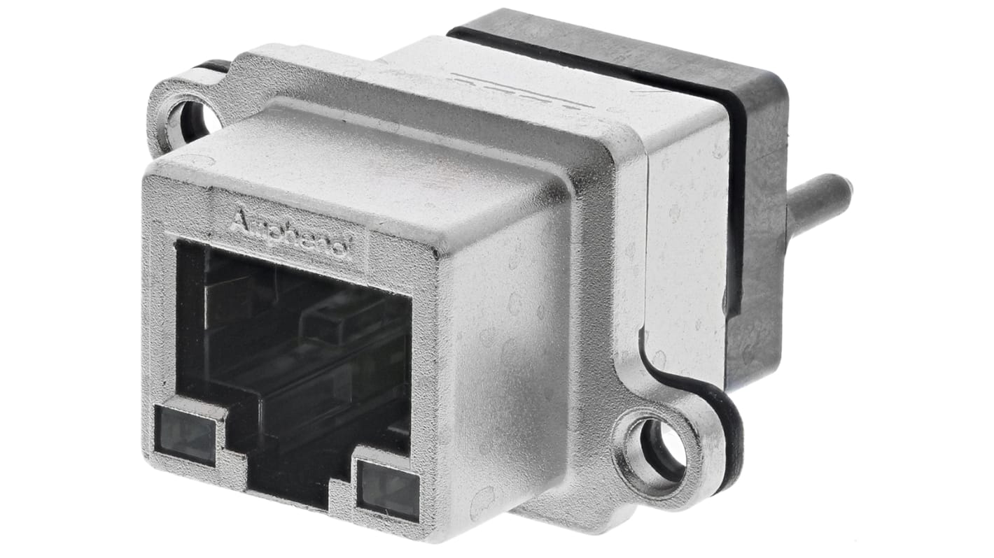 Amphenol ICC RJ45 モジュラーコネクタ, メス, RJ45コネクタ, スルーホール, MRJ548101 | RS