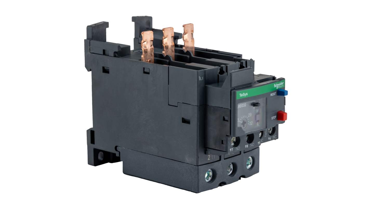 LRD332 | Schneider Electric Thermal Overload Relay - 1NO + 1NC, 23 → 32 ...